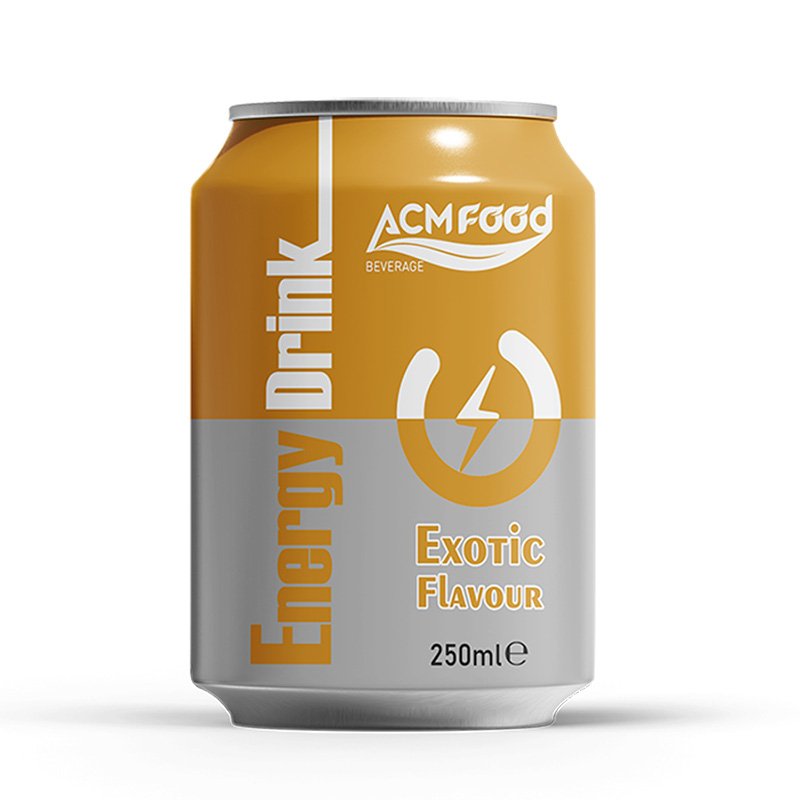 250ml Short Can Energy Drink Exotic Flavour - BIDU Beverage Supplier